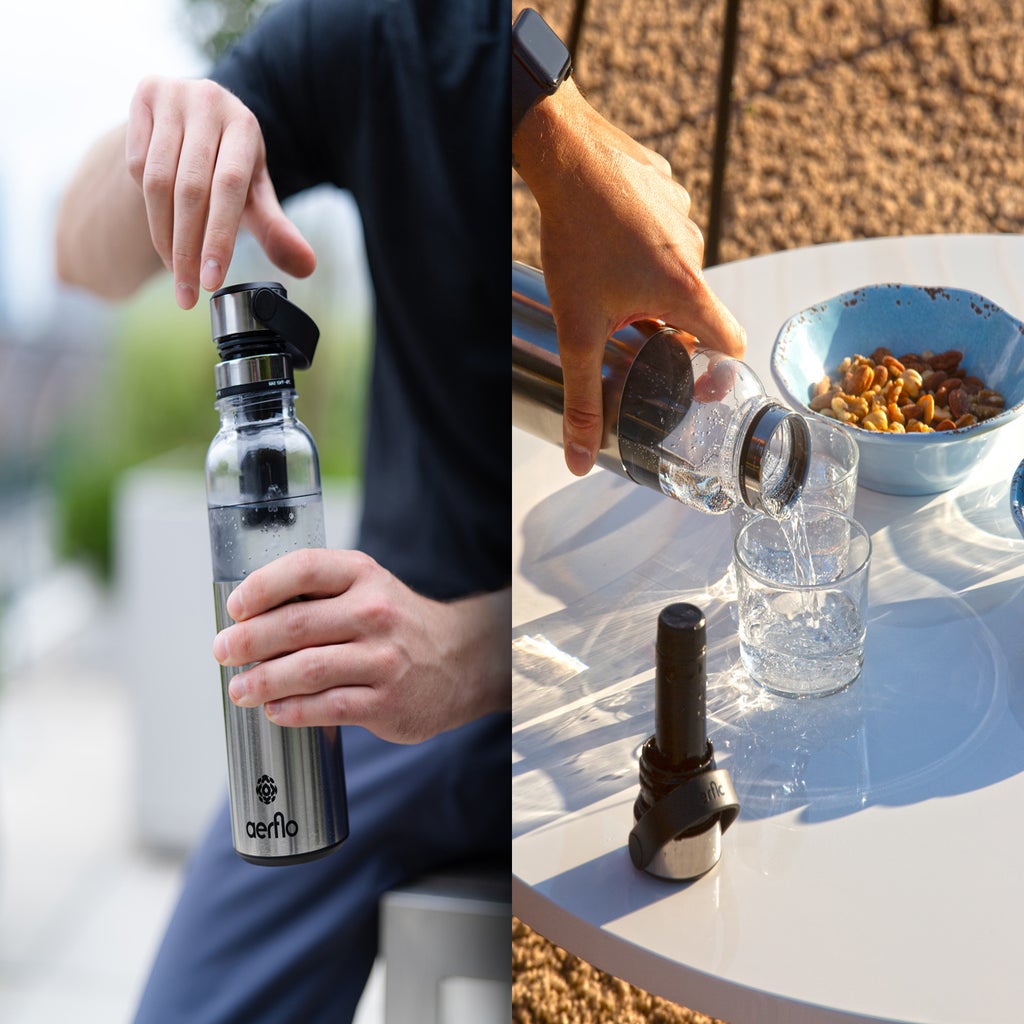 Aer1: a water bottle that carbonates on the go - Fast Company