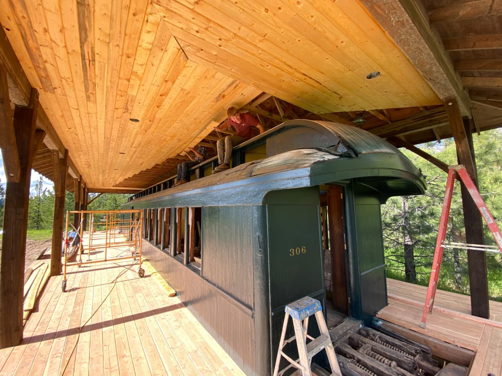 This restored train car is one of Airbnb's most interesting rentals ...