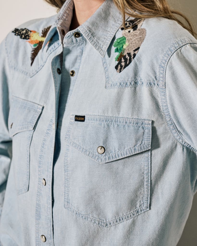 Filson just launched its first collection of women's clothing - Fast ...
