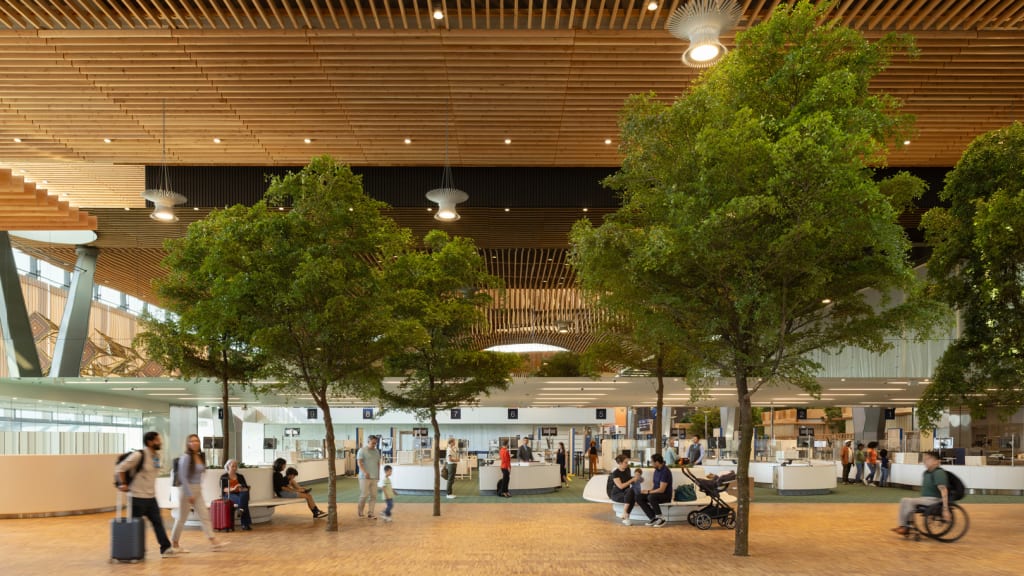 PDX's stunning new $2 billion renovation doubled the Portland airport's ...