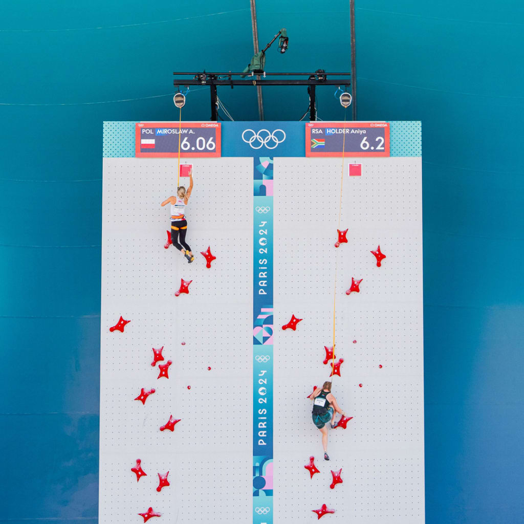 How the Olympic bouldering route is designed - Fast Company