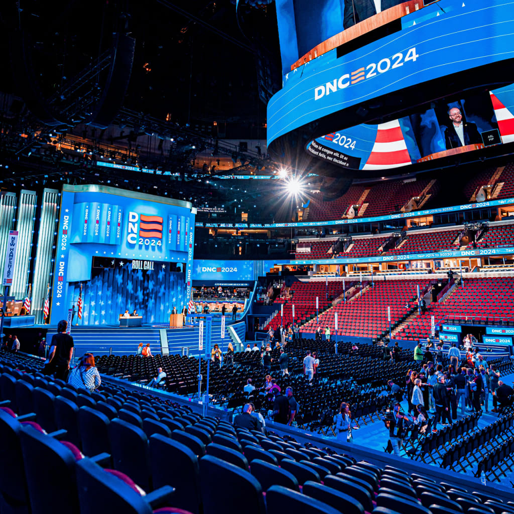 Why the DNC is still using a logo designed for Biden - Fast Company