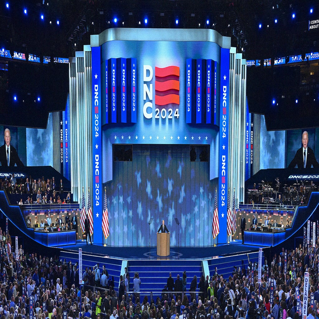 Why the DNC is still using a logo designed for Biden - Fast Company