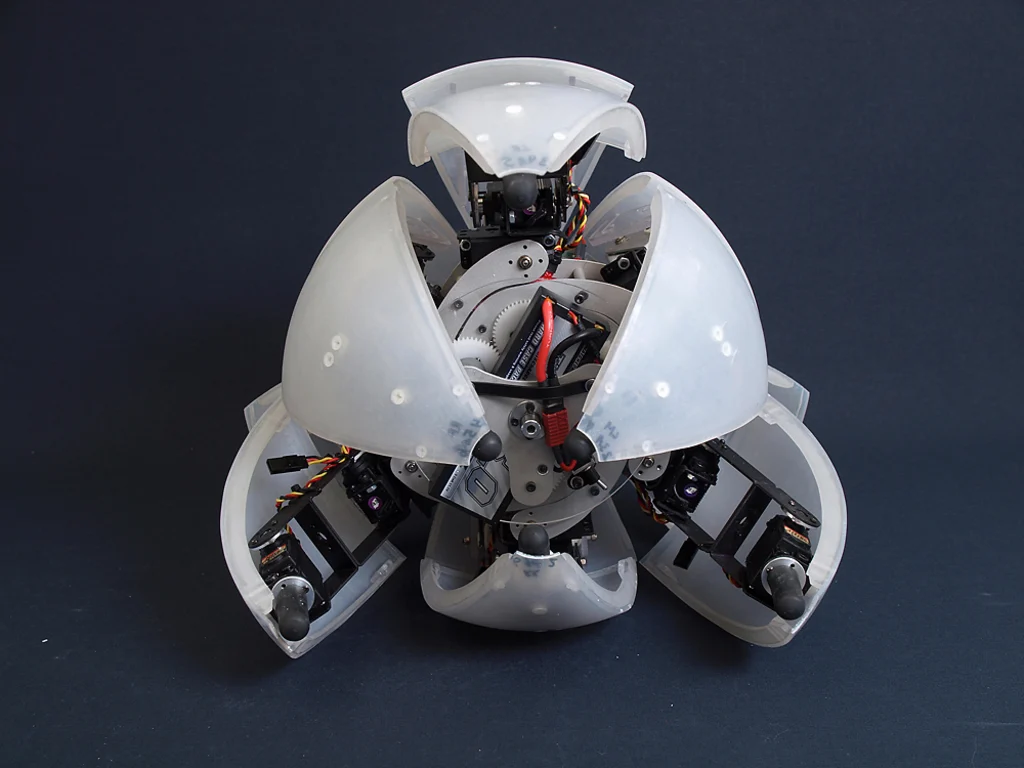 This Ingenious Robot Rolls, Unfolds, Then Scampers - Fast Company