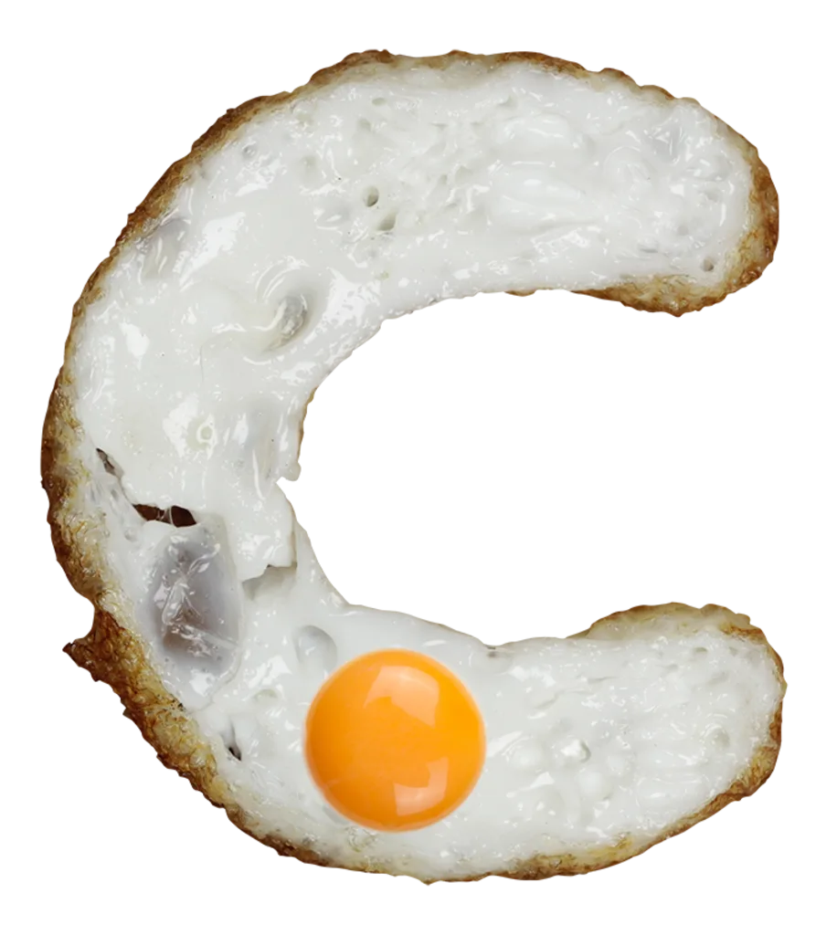 Sunnyside Up: A Delicious Font Made From Fried Eggs - Fast Company