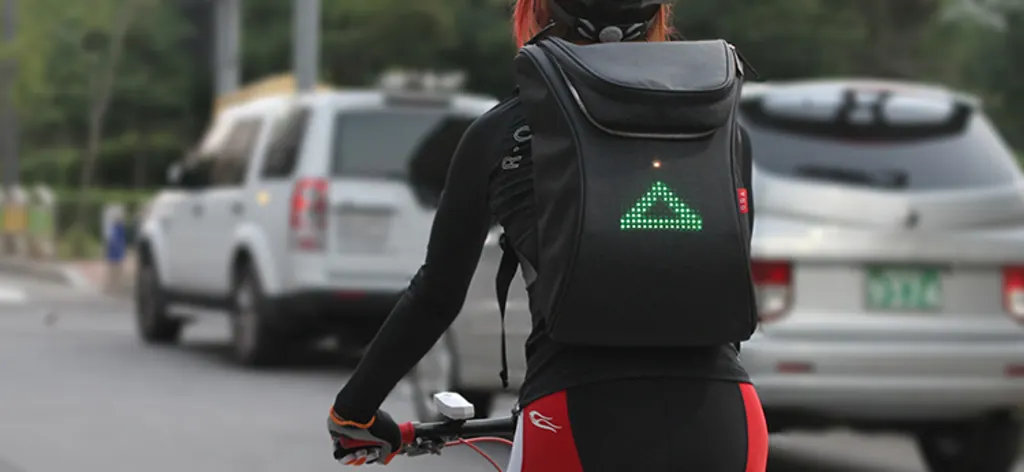 Hey, Cyclists: This LED-Powered Backpack Could Save Your Life - Fast ...