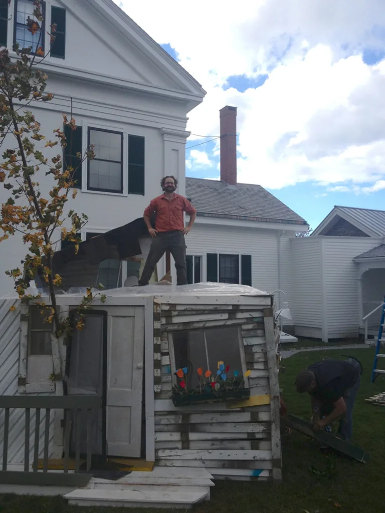 A Replica Of "The Wizard Of Oz" House, Built From Scrap - Fast Company
