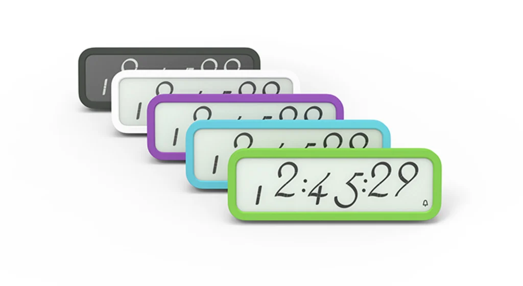 Digital Clocks Updated With An Elegant Script Typeface - Fast Company