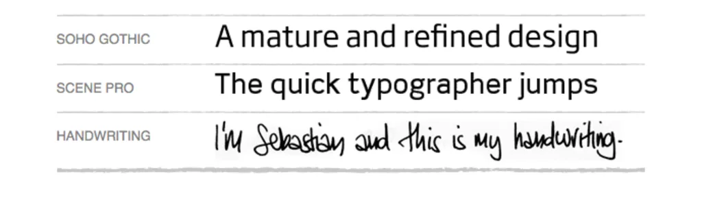 The Handwriting Of 10 Famous Typographers - Fast Company