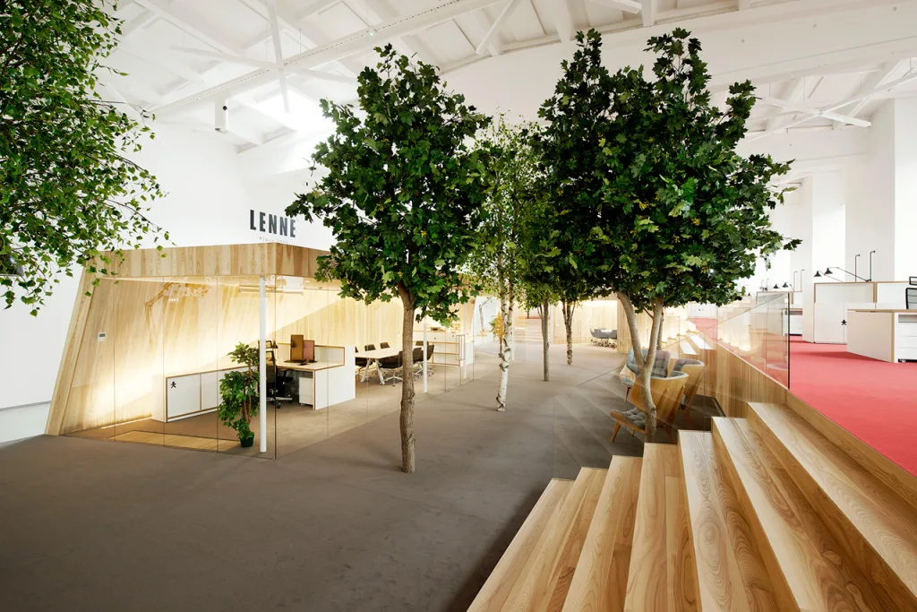 This Office Brought A Mini Forest Indoors - Fast Company