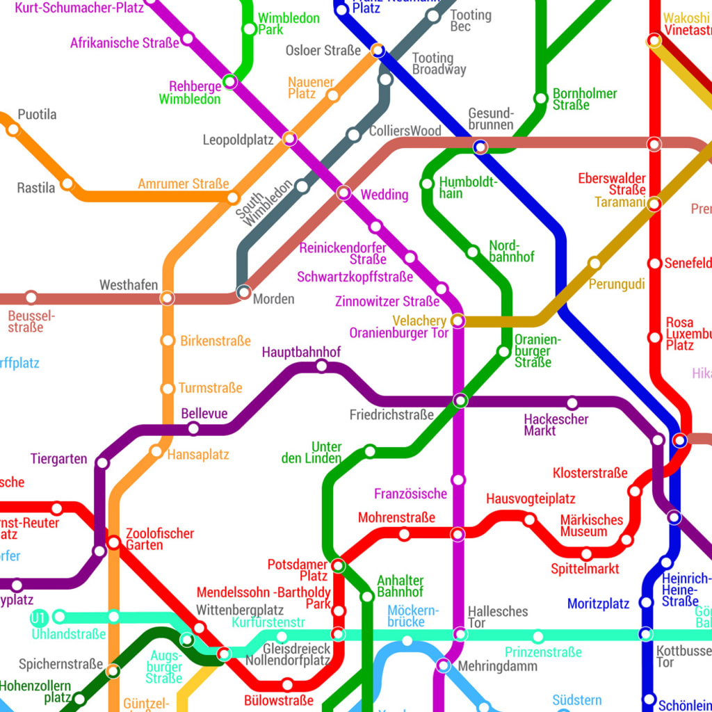 214 Subway Systems Combined Into One Worldwide Metro Map - Fast Company