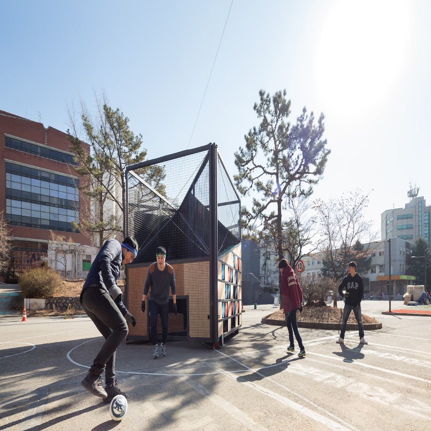 This Transformable Playground Invents New Games For Tiny Spaces In ...
