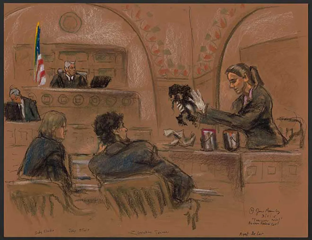 13 Courtroom Drawings That Captured History - Fast Company