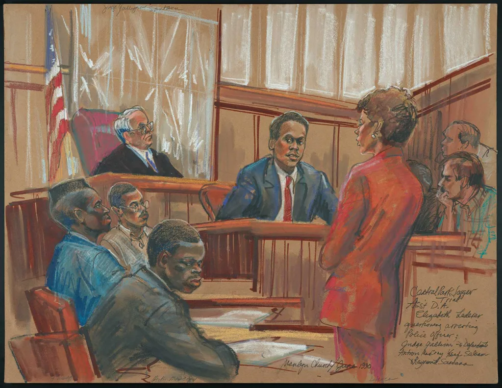 13 Courtroom Drawings That Captured History - Fast Company