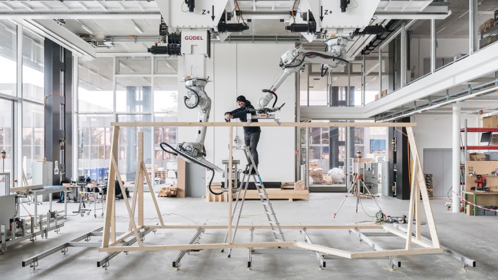 Robots Enable Wood Structures Previously Too Complex To Build - Fast ...