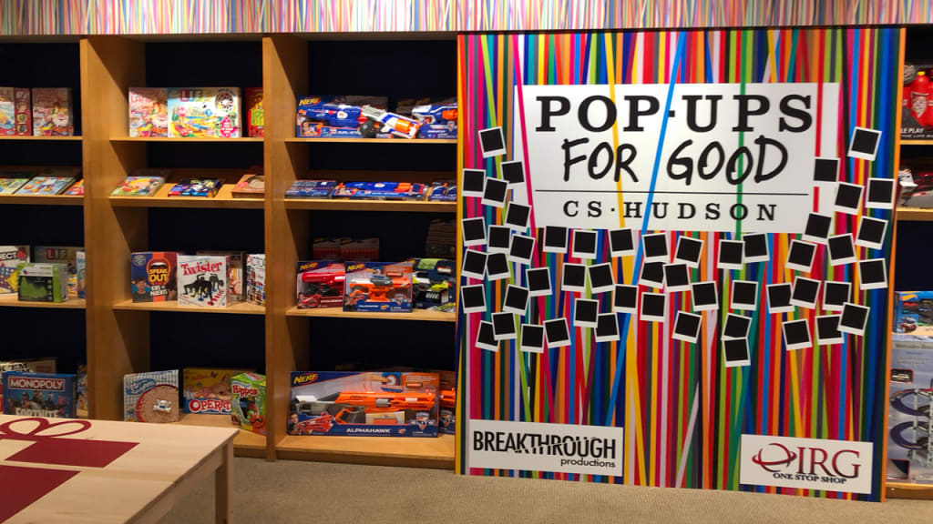 All the toys are free at this pop-up store for homeless kids - Fast Company