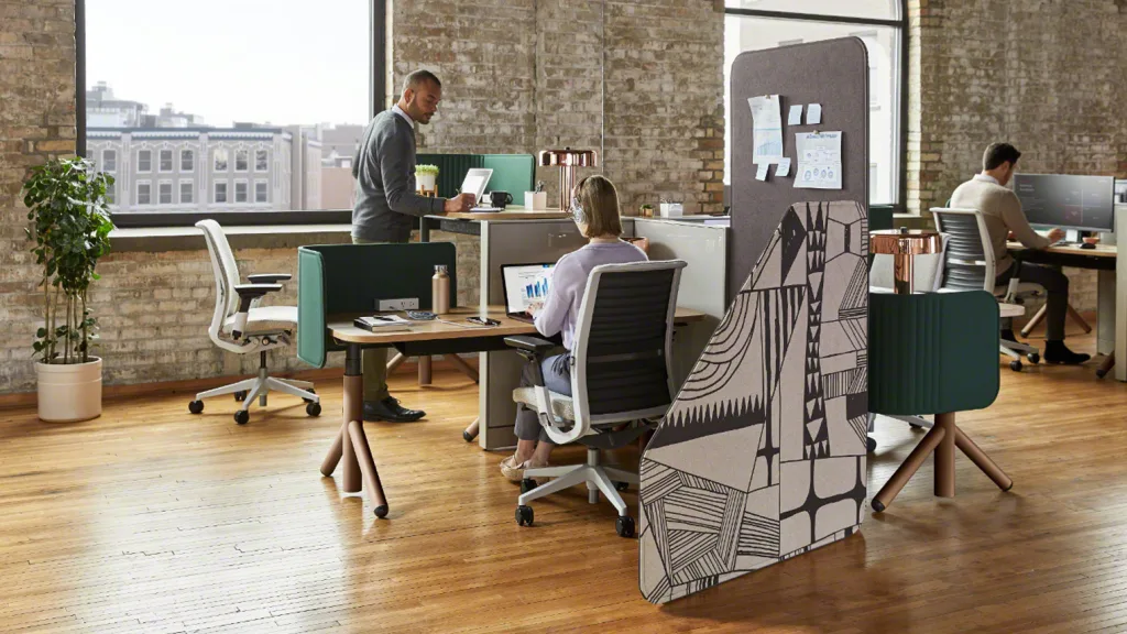 This clever office furniture helps you hack your open plan office hell ...