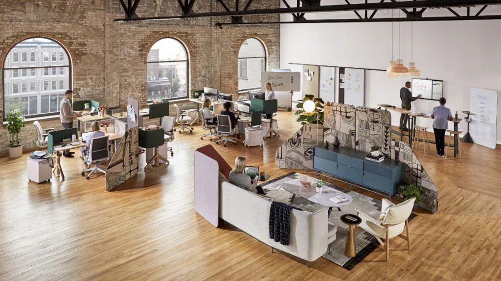 This clever office furniture helps you hack your open plan office hell ...