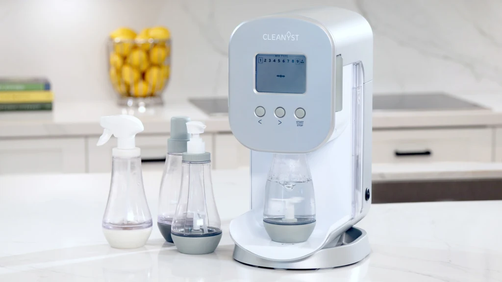 This countertop machine lets you mix your own shampoo and cleaning ...