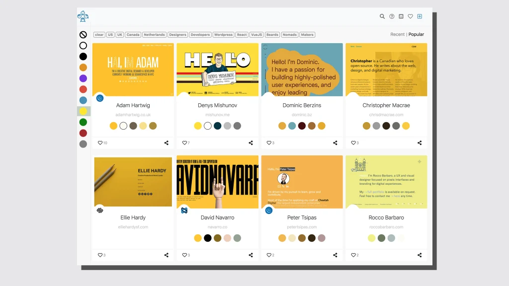 A new repository of the web's best portfolios helps you design yours ...