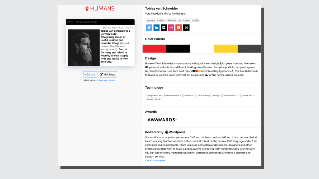 A new repository of the web's best portfolios helps you design yours ...