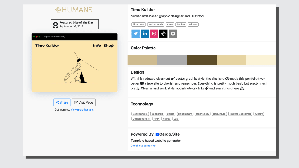 A new repository of the web's best portfolios helps you design yours ...