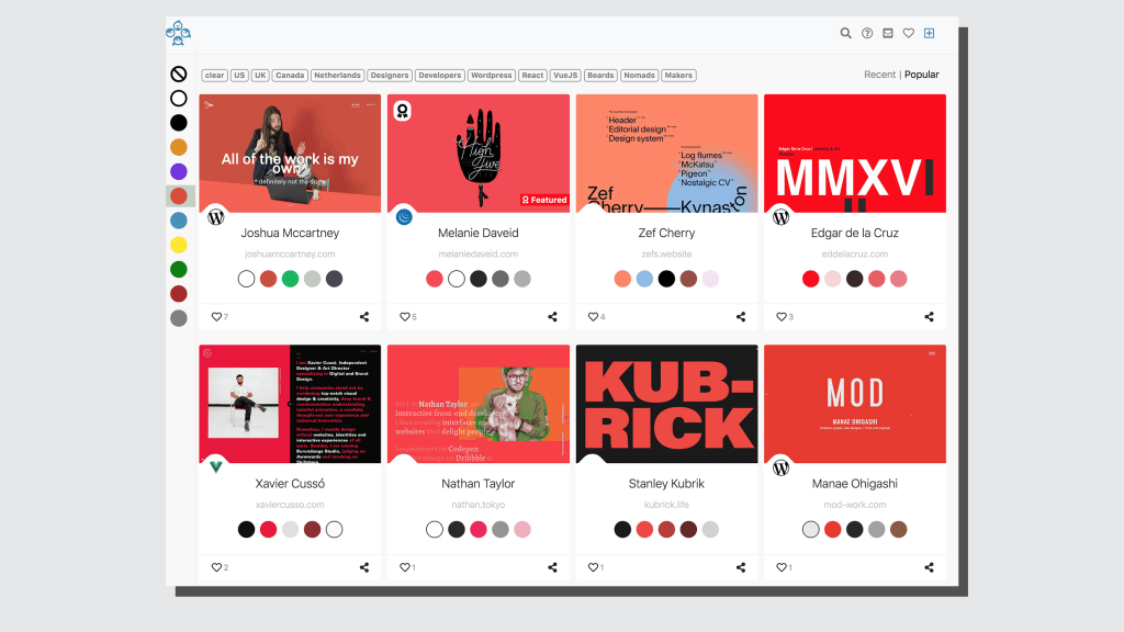 A new repository of the web's best portfolios helps you design yours ...