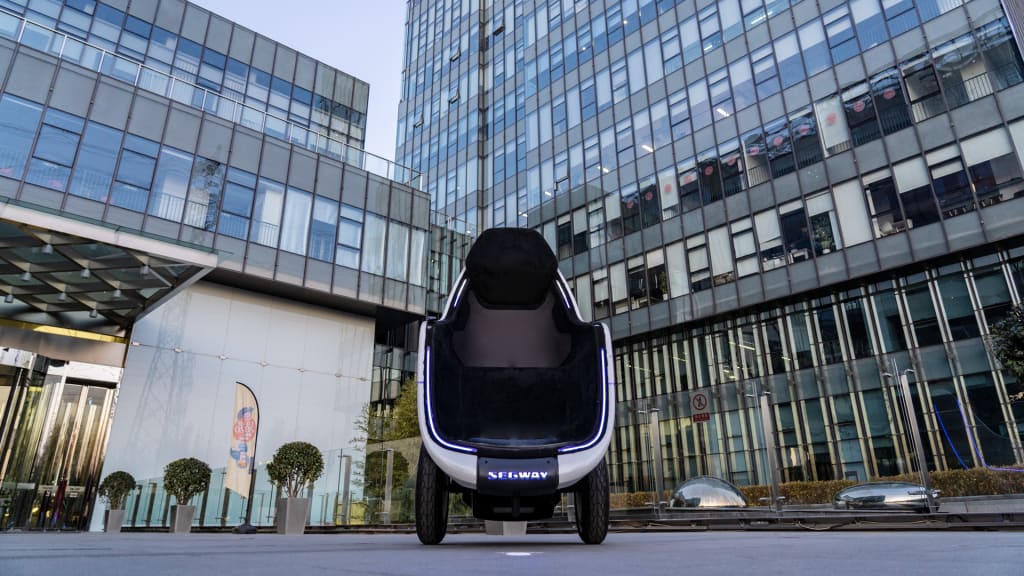 Segway is back with a people mover straight out of 'Wall-E' - Fast Company