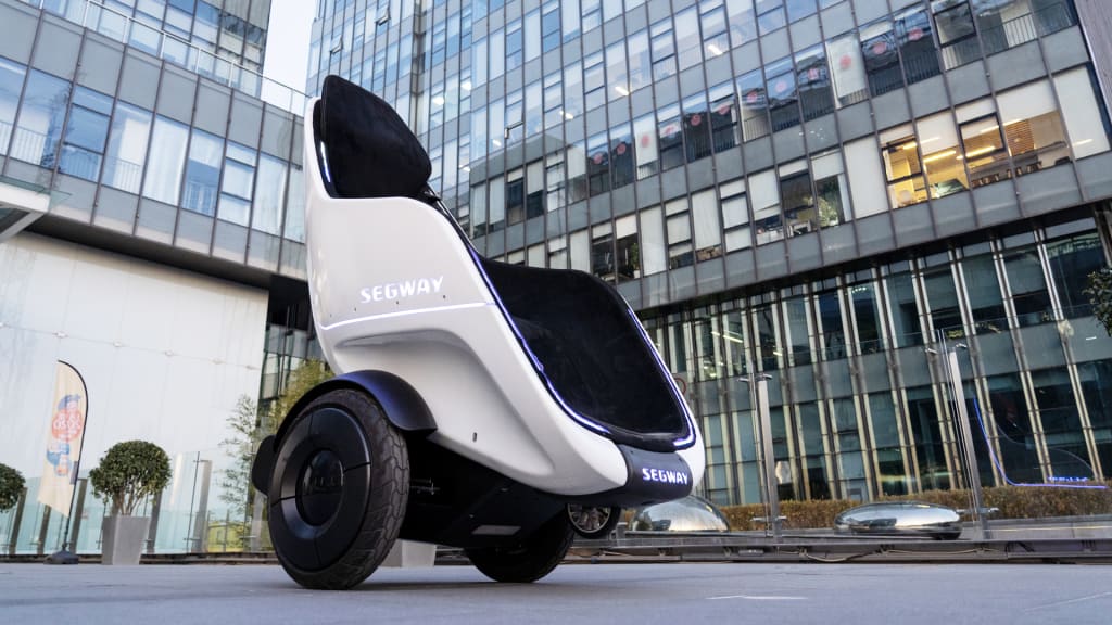 Segway is back with a people mover straight out of 'Wall-E' - Fast Company