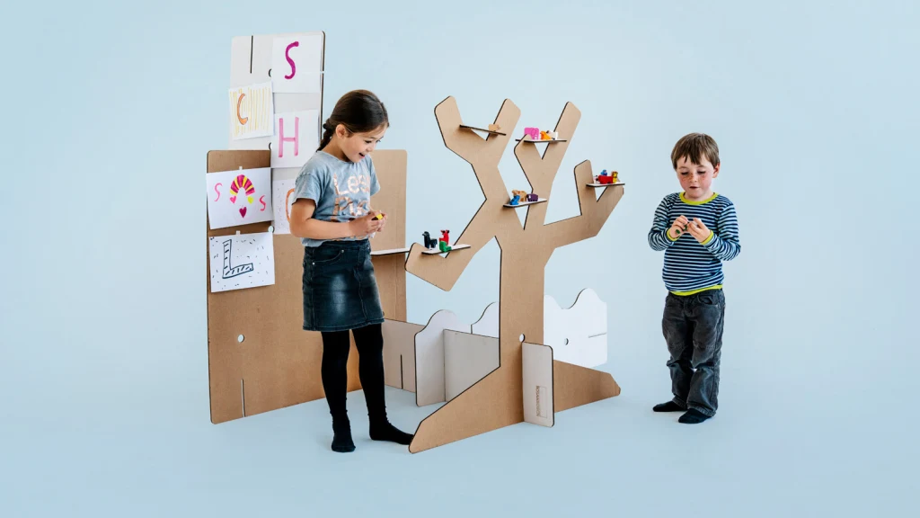 Face it, your kids will be home for a while. This $65 cardboard kit ...