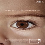 These Reflective Posters Show Parents How To Spot Children's Eye Cancer ...
