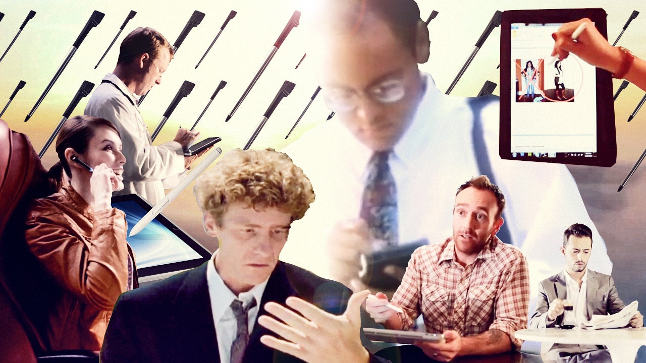The Pointless History of Stylus Advertising: The Worst E-Ink Spots From ...