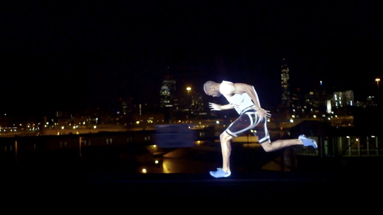 Gillette Lights Up the Night With Olympic-Sized Holograms - Fast Company