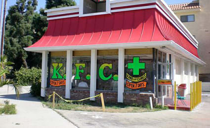Sign of the Times: Abandoned KFC Transformed Into Marijuana Dispensary ...