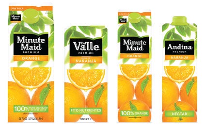 First Look: Coke Juices Up Its MinuteMaid Packaging - Fast Company
