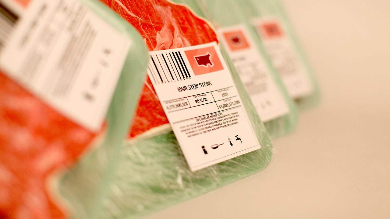 Look At The U.S. Beef Industry, Sculpted As Raw Meat - Fast Company