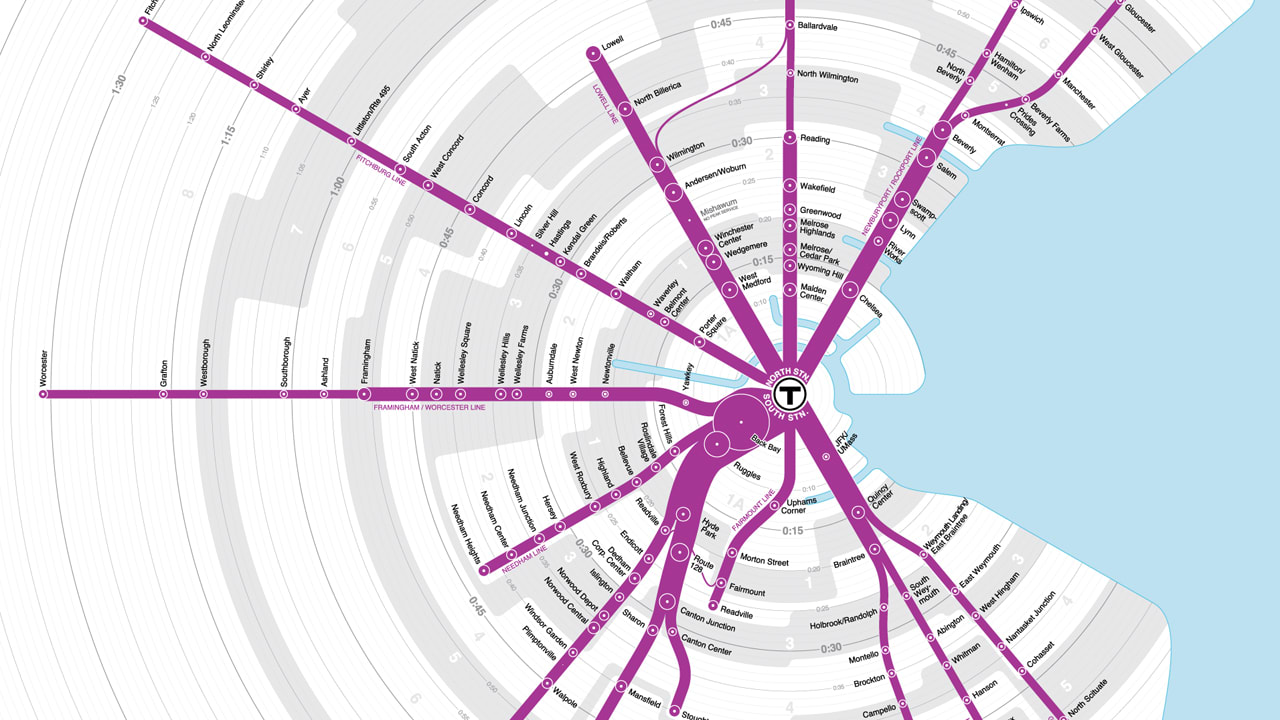 A New Subway Map Lets You Know The Time Your Trip Will Take - Fast Company