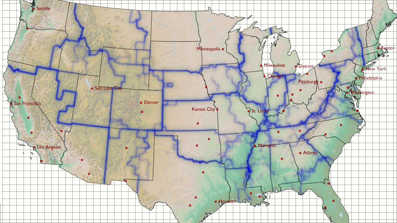 A New Map Of The U.S., Created By How Our Dollar Bills Move - Fast Company