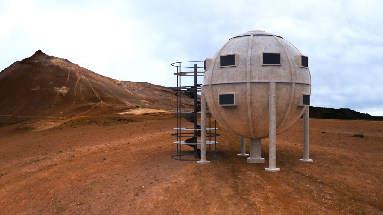 A Crazy Spherical Home For Off-The-Grid Living - Fast Company