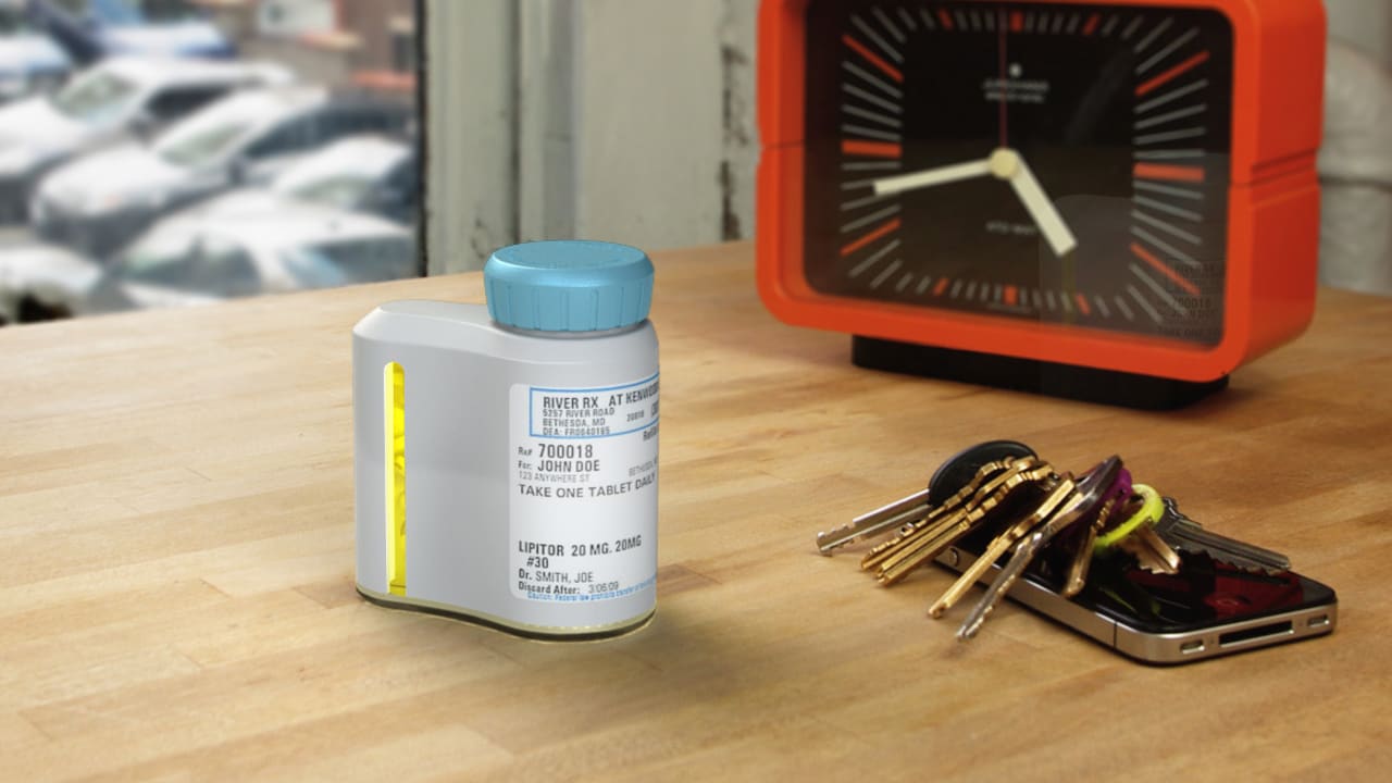 A Cell Phone In A Pill Bottle, To Text You To Remember Your Meds - Fast ...