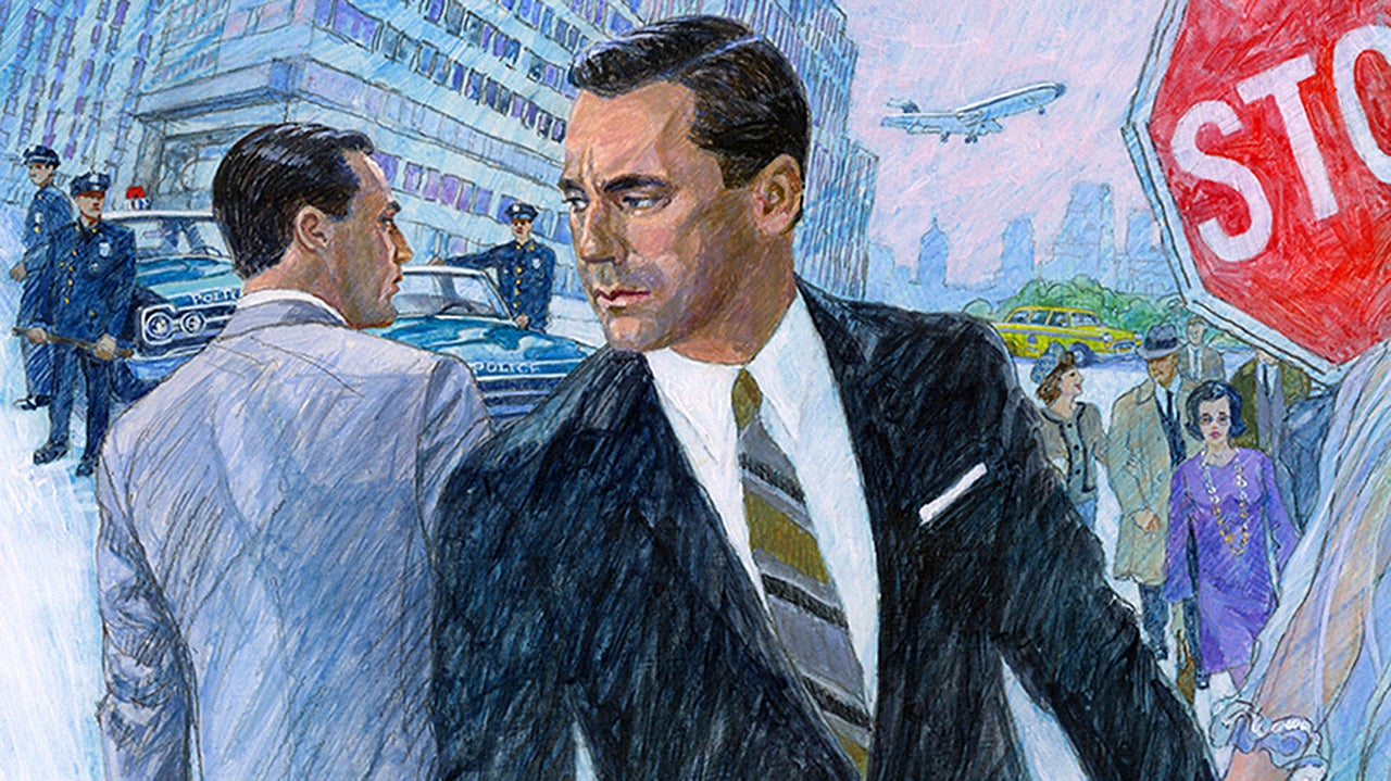 "Mad Men" Goes Native With Promotional Art By a 1960s Promotional ...