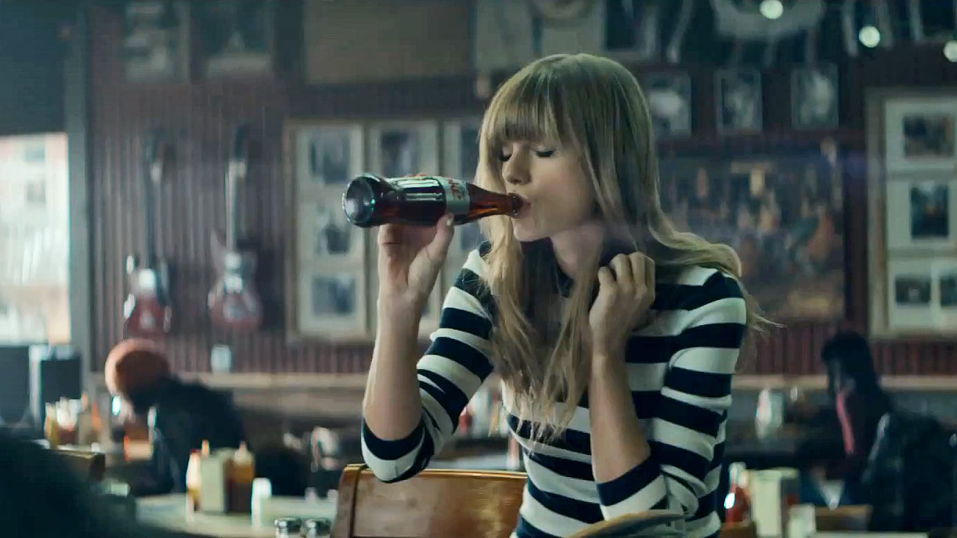 Taylor Swift Shows Her Songwriting Process In New Diet Coke Spot - Fast ...