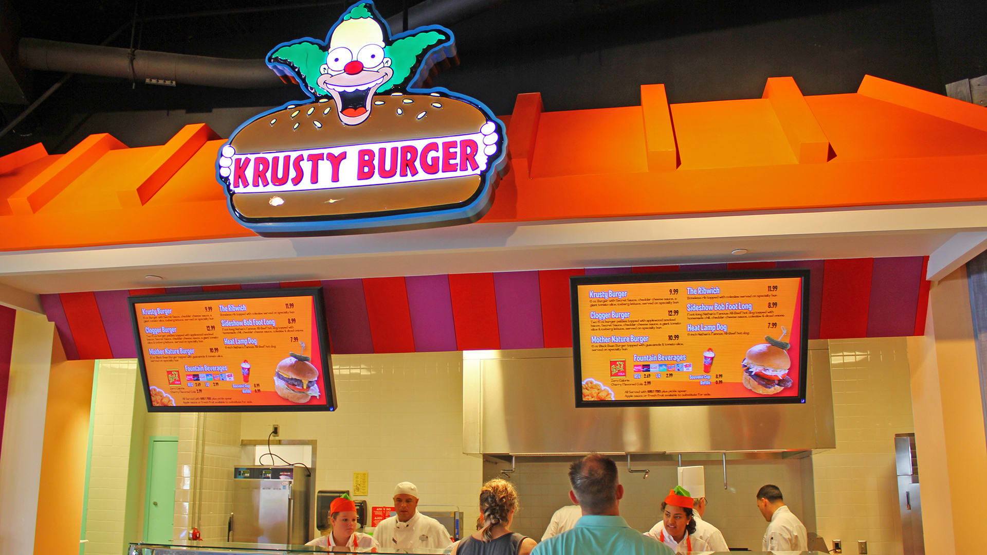 Krusty Burger And Moe's Tavern Open IRL - Fast Company