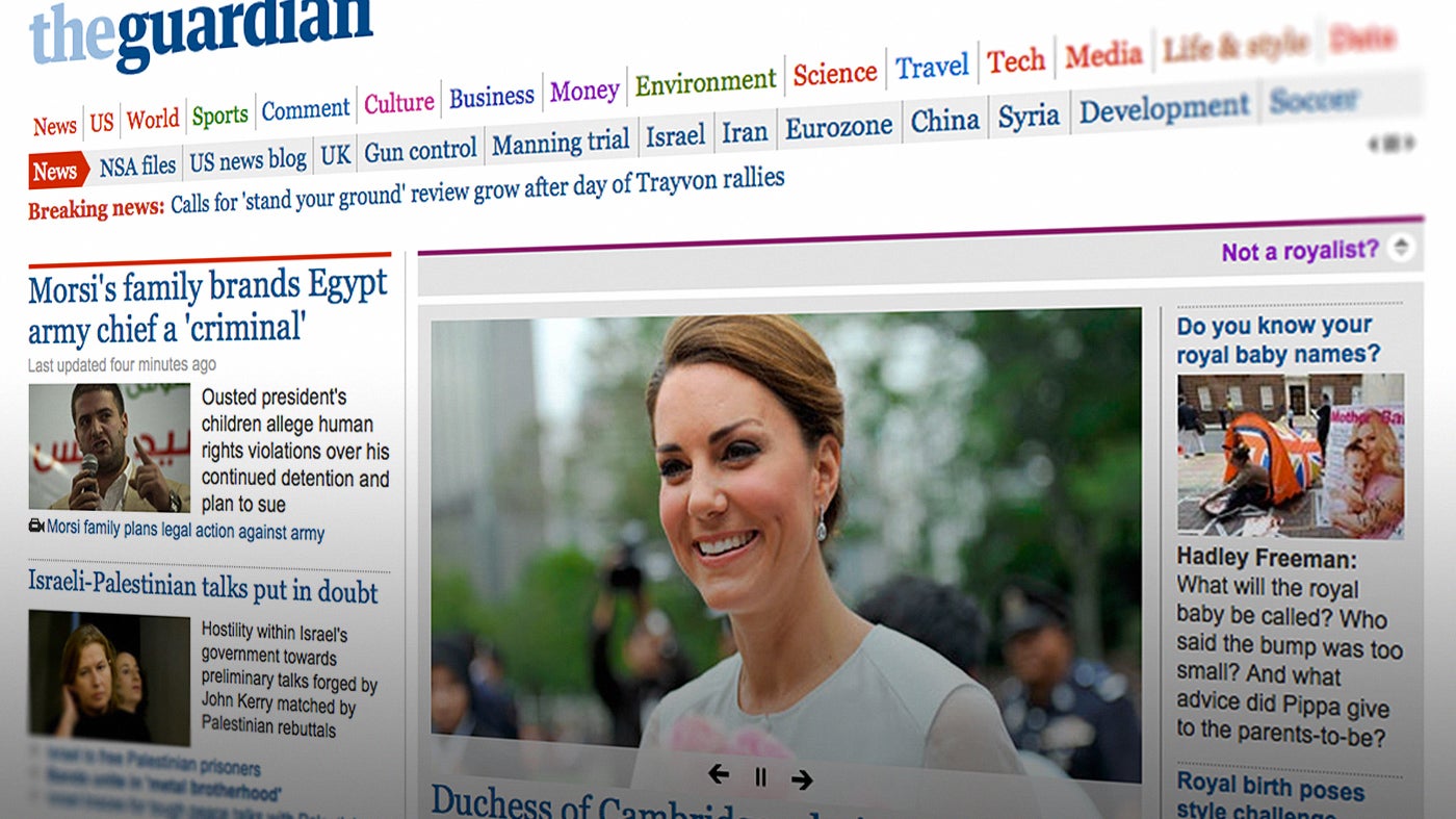 Guardian’s “Non-Royalist” Mode Lets You Opt Out of Baby News - Fast Company