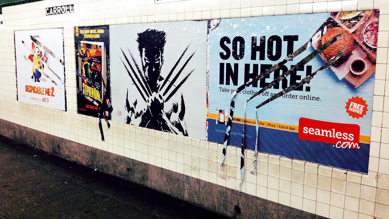 “Wolverine” Poster Slashes Up Competing Posters - Fast Company