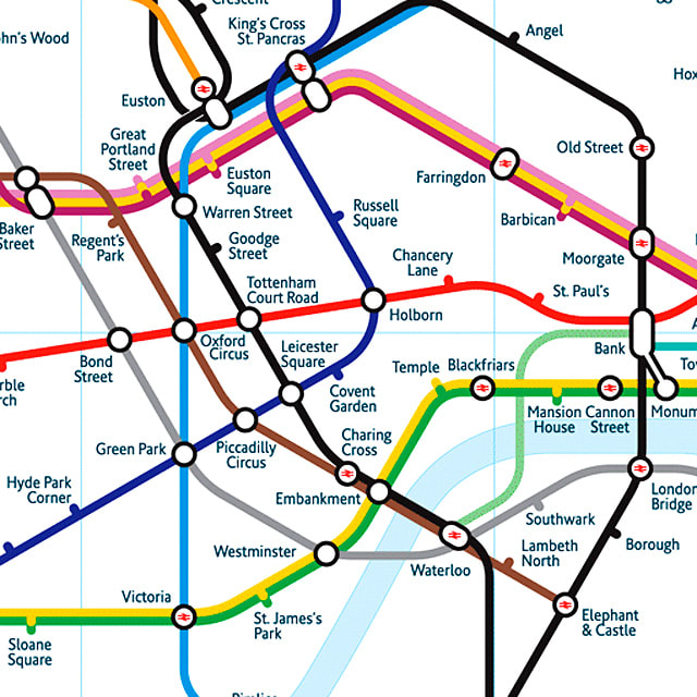 Infographic Of The Day: The Re-Redesigned London Tube Map - Fast Company