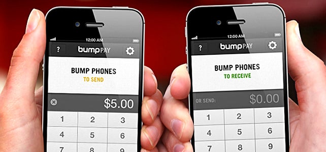 Bump Launches Payments App To Let You Share Money By Tapping Phones ...