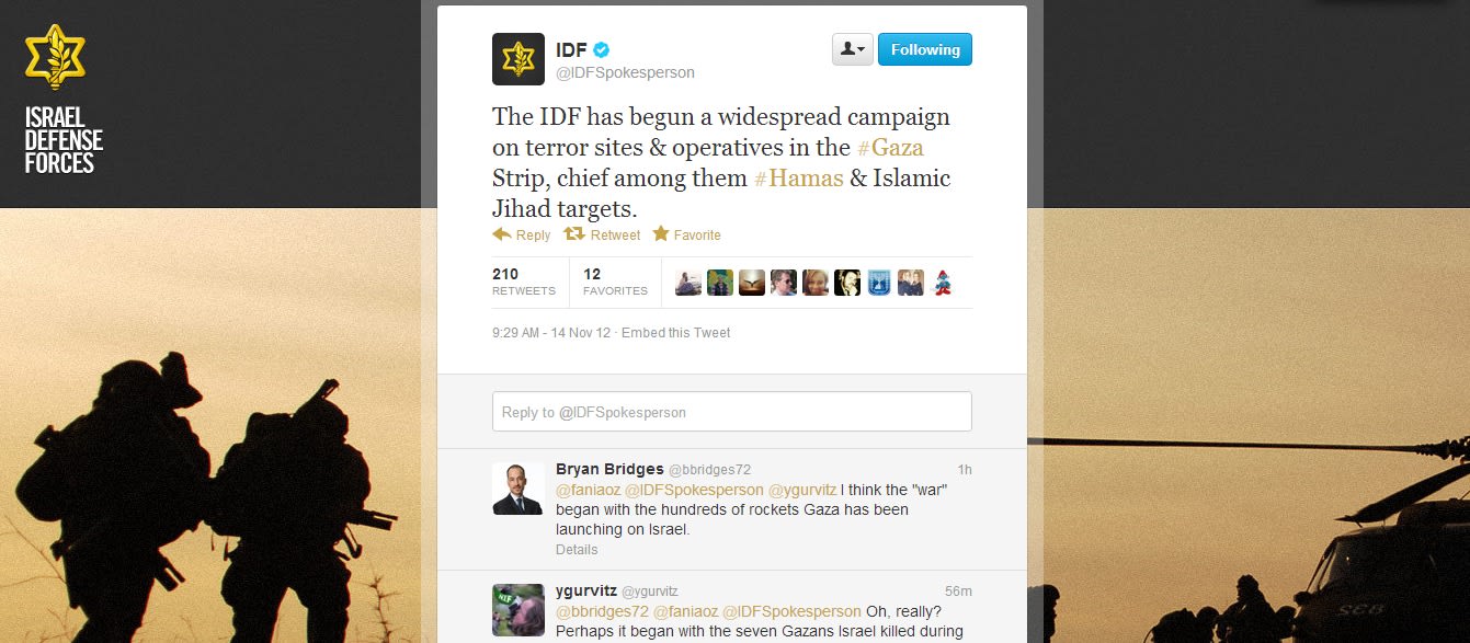 Israel Announces Gaza Invasion Via Twitter, Marks The First Time A ...