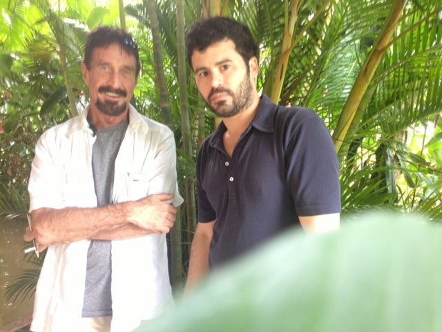 John McAfee's Metadata Whoopsie - Fast Company