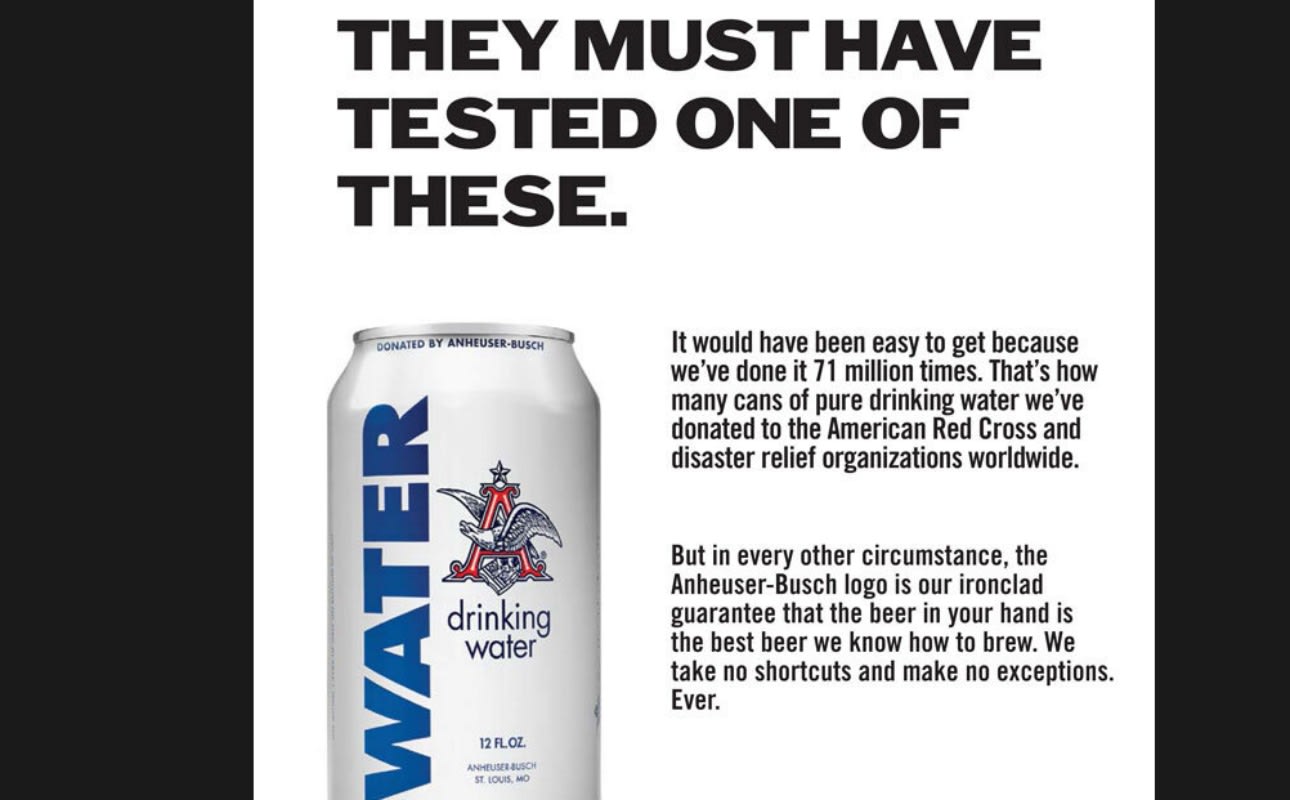 Budweiser: We're Not Watered Down - Fast Company